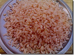 in love with food: ROSEMATTA RICE WITH LEMON SAMBHAR